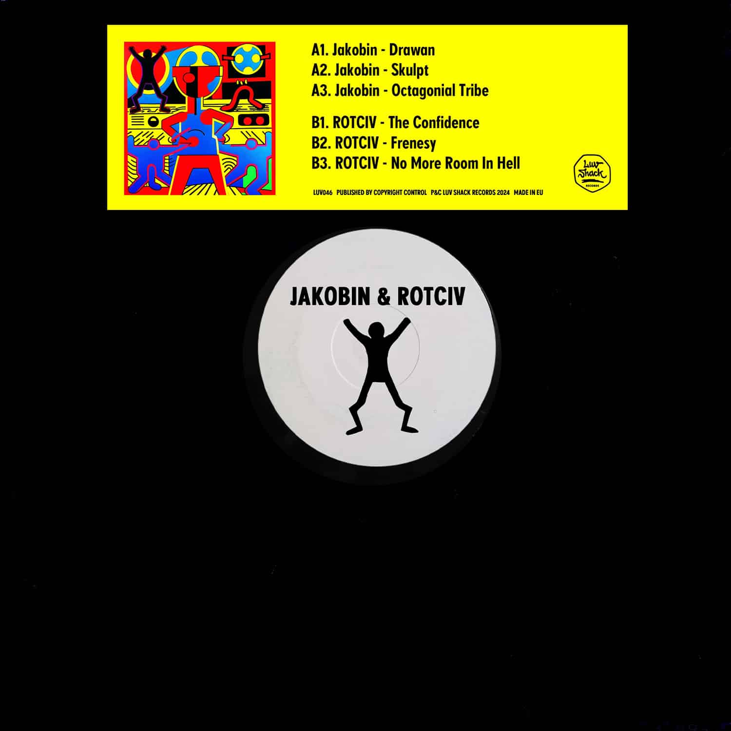 Jakobin / ROTCIV | SPLIT 001 EP - Bordello A Parigi