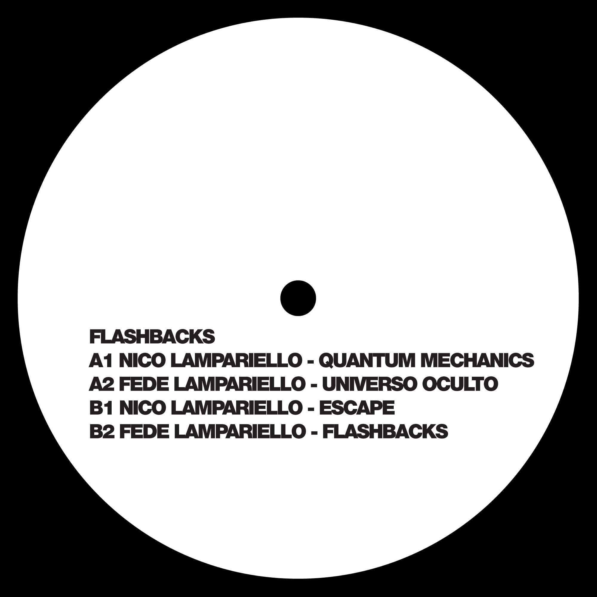 Nico Lampariello / Fede Lampariello | Flashbacks 12" | Bordello A Parigi